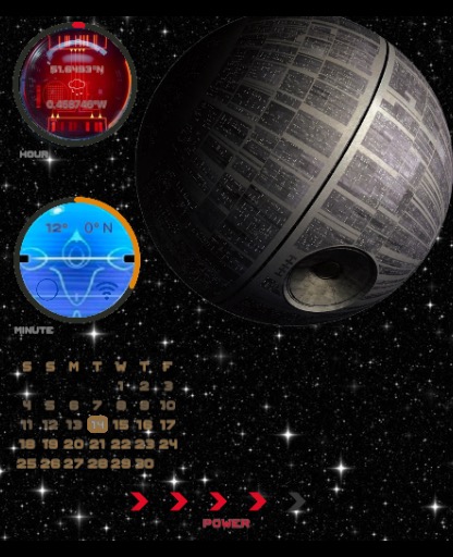Star Wars Death Star Rotating • WatchMaker: the world's largest watch ...