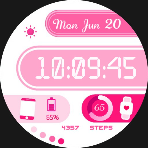 Its Just Pink • WatchMaker: the world's largest watch face platform