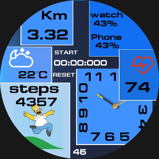 chronograph • WatchMaker: the world's largest watch face platform