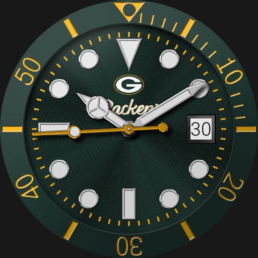 Packers by WiscoApps • WatchMaker: the world's largest watch face platform