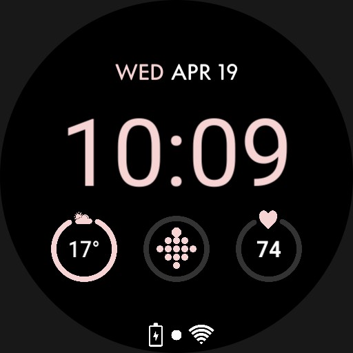 Pixel Watch Copy Digital with Weather • WatchMaker: the world's largest ...