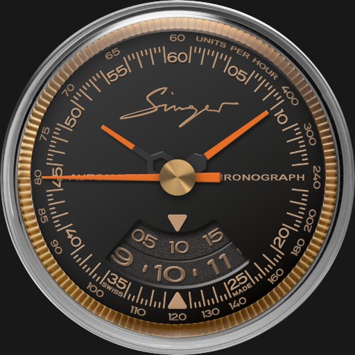 Singer Reimagined 1969 Chronograph • WatchMaker: the world's largest ...