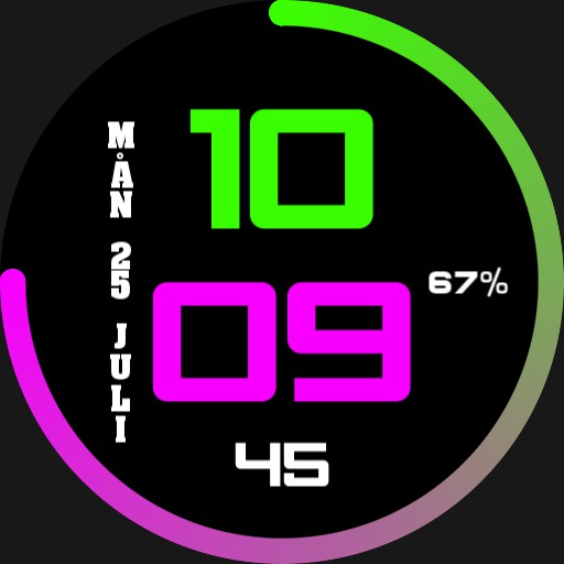 Big numbers 1 • WatchMaker: the world's largest watch face platform