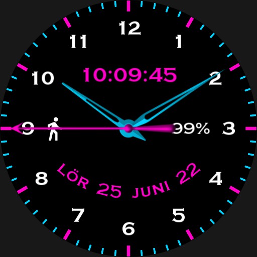 Simple watch three • WatchMaker: the world's largest watch face platform