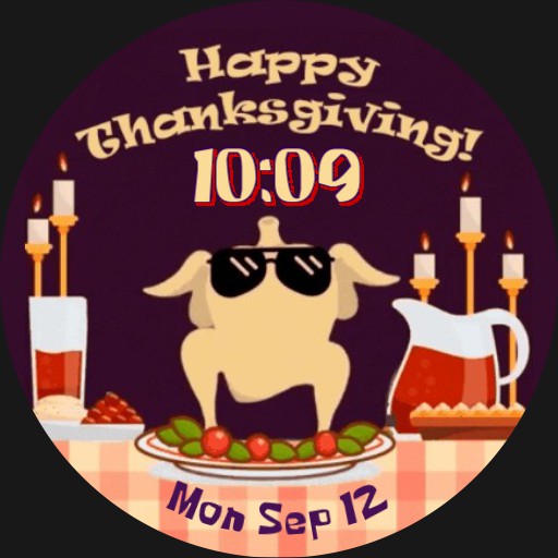 Dancing Thanksgiving Turkey • WatchMaker: the world's largest watch ...