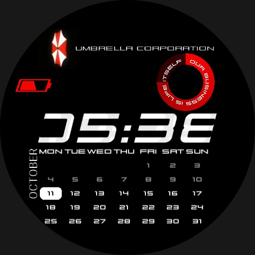 Resident Evil • WatchMaker: the world's largest watch face platform