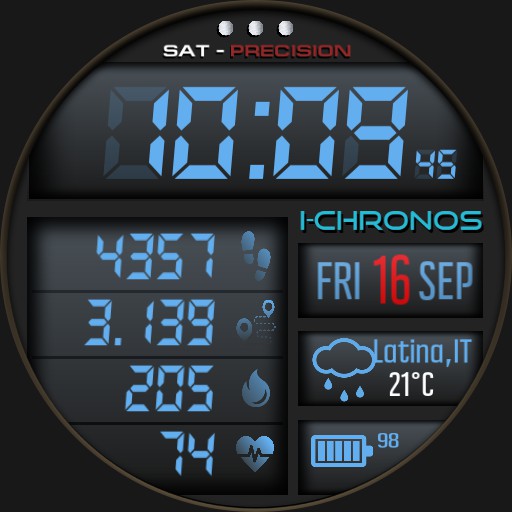 brns I-CHRONOS v2 • WatchMaker: the world's largest watch face platform