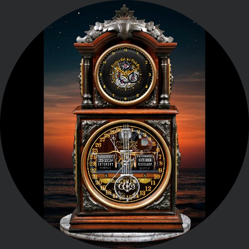 Cuckoo Settings Ithica calendar clock Copy • WatchMaker: the world's ...