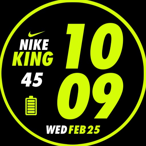 nike green seconds • WatchMaker: the world's largest watch face platform