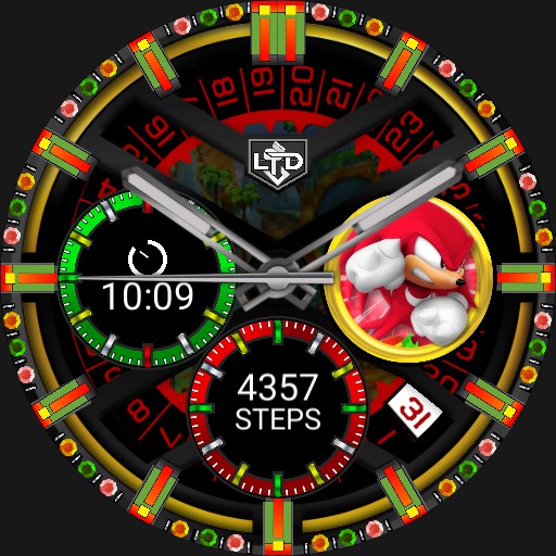 Knuckles V1.1 • WatchMaker: the world's largest watch face platform