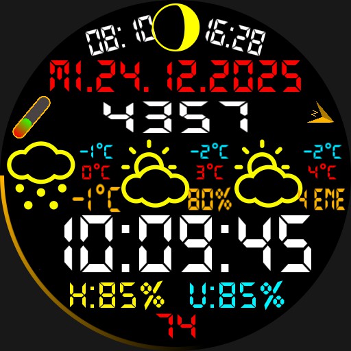 666 rund V2023 • WatchMaker: the world's largest watch face platform