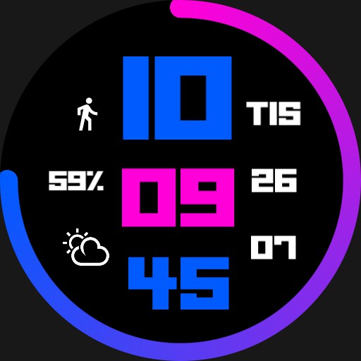 Alien Cyborg 4 • WatchMaker: the world's largest watch face platform