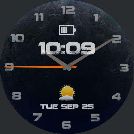 Earth Watch • WatchMaker: the world's largest watch face platform