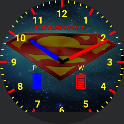 superman • WatchMaker: the world's largest watch face platform