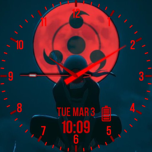 itachi uchiha • WatchMaker: the world's largest watch face platform