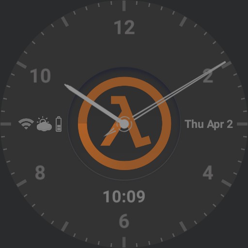 Half Life V2 • WatchMaker: the world's largest watch face platform