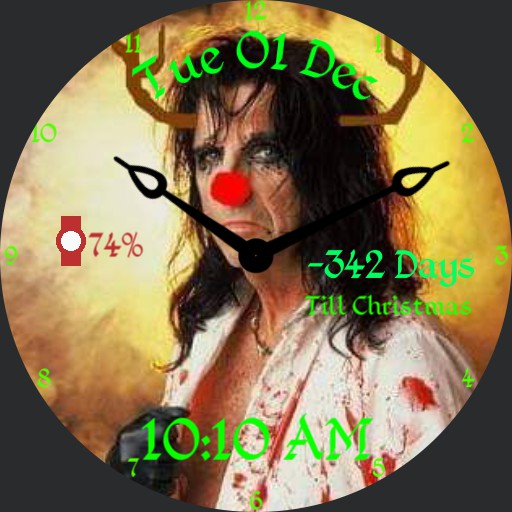 Alice Cooper Christmas Countdown • WatchMaker: the world's largest ...