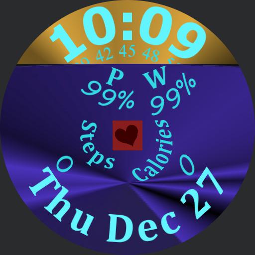 Multi-color Rotating Disc • WatchMaker: the world's largest watch face ...