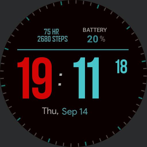 Simple ali ver 01 • WatchMaker: the world's largest watch face platform