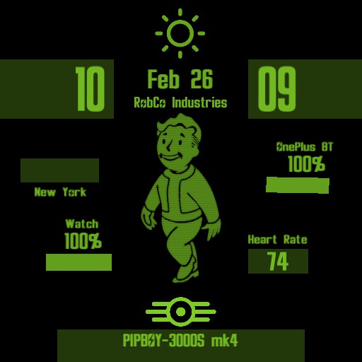 Fallout PipBoy DrJekyll UColor • WatchMaker: the world's largest watch ...