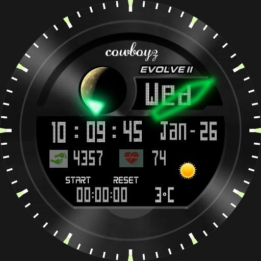 multi function digital • WatchMaker: the world's largest watch face ...