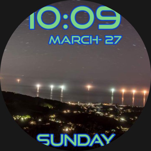 Apple ocean view • WatchMaker: the world's largest watch face platform