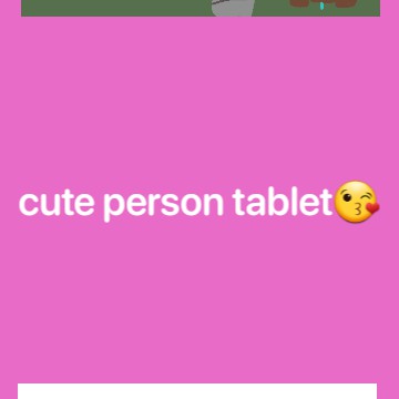 cute person tablet - widgetopia homescreen widgets for iPhone / iPad ...